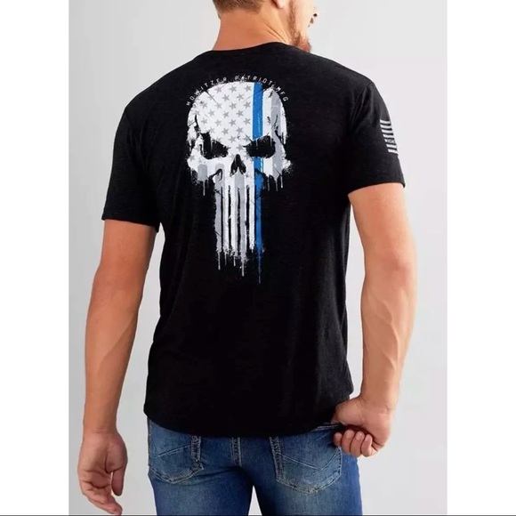 Howitzer | Shirts | Howitzer Style Mens Tshirt Brave Blue Military ...